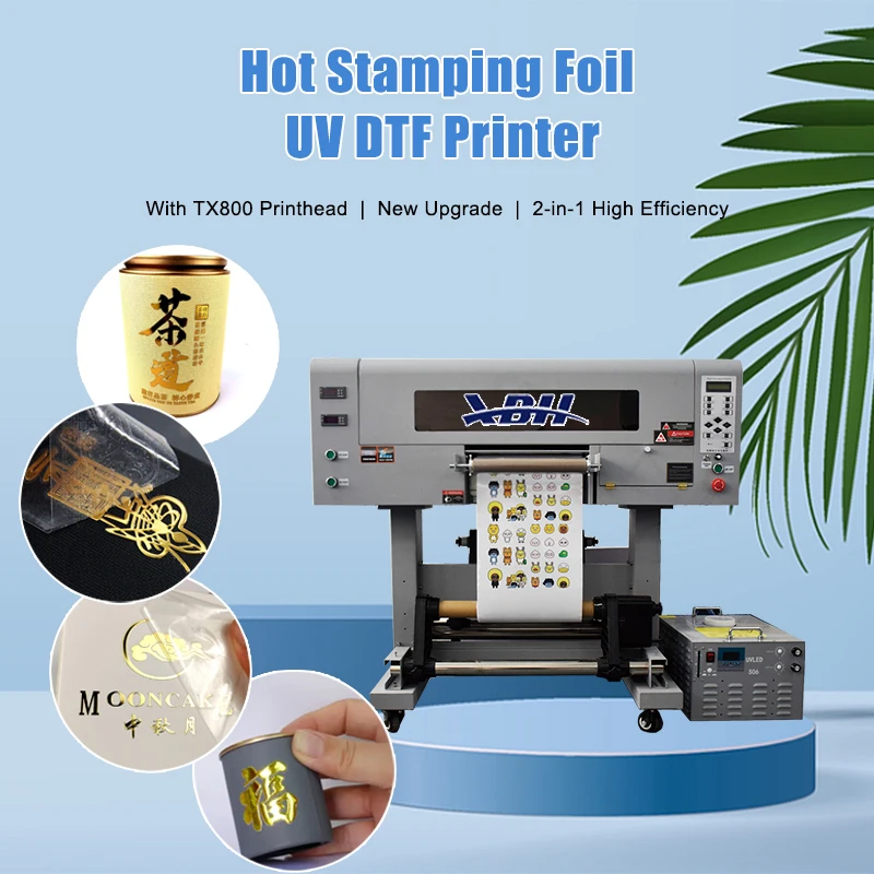 Xbh New Machine Roll To Roll Uv Dtf Printer With Tx800 Print Head 60cm ...