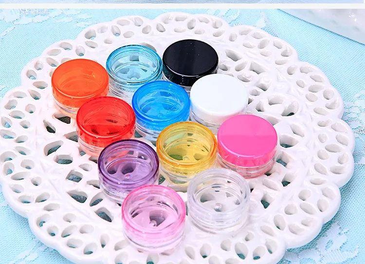 Mini 2ml 3ml 5ml 2g 3g 5g 10g 15g 20g 25g 30g Ps Clear Cream Jar ...