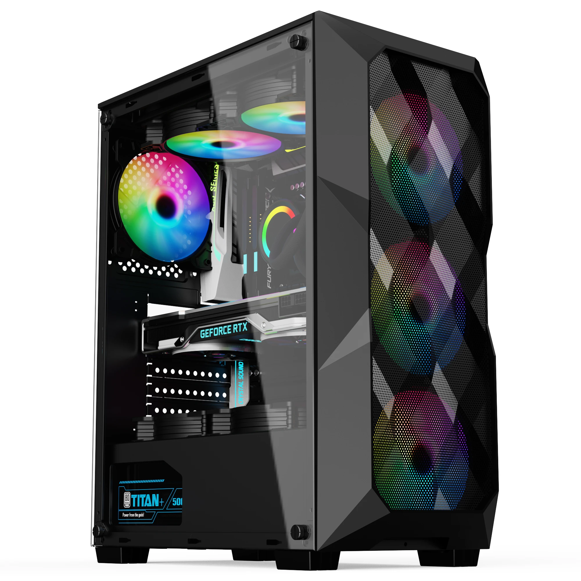 Gaming Cases Full Tower CPU ATX PC Casing Gamer Computer Cabinet PC ...