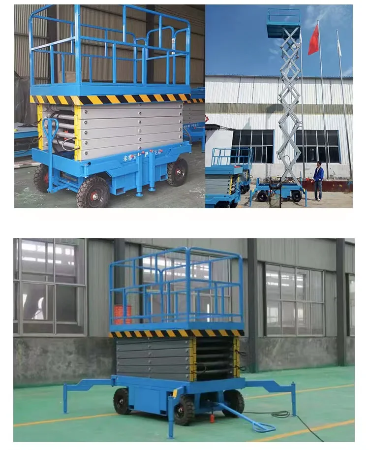 Quality Assurance Hydraulic Scissor Lift High-lift Platform Car Lift ...