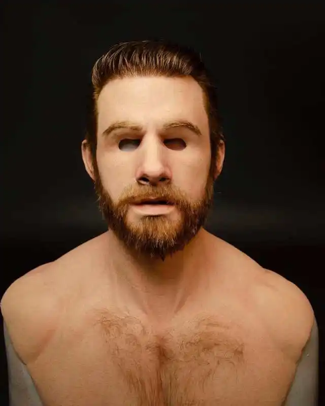 Halloween Full Head Latex Headgear - Cosplay Silicone Mask