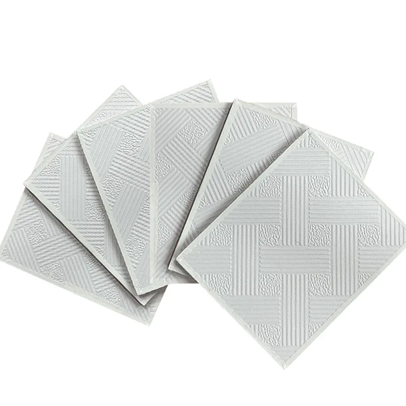 Standard Size Pvc Plaster Suspended Board Decorative Ceiling Panel ...