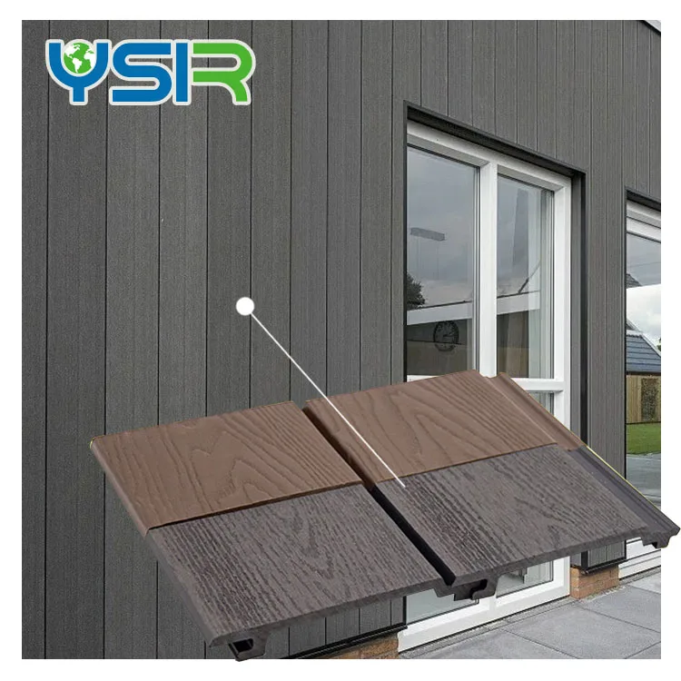 Outdoor Waterproof WPC Wall Cladding Panels for Exterior Decoration ...