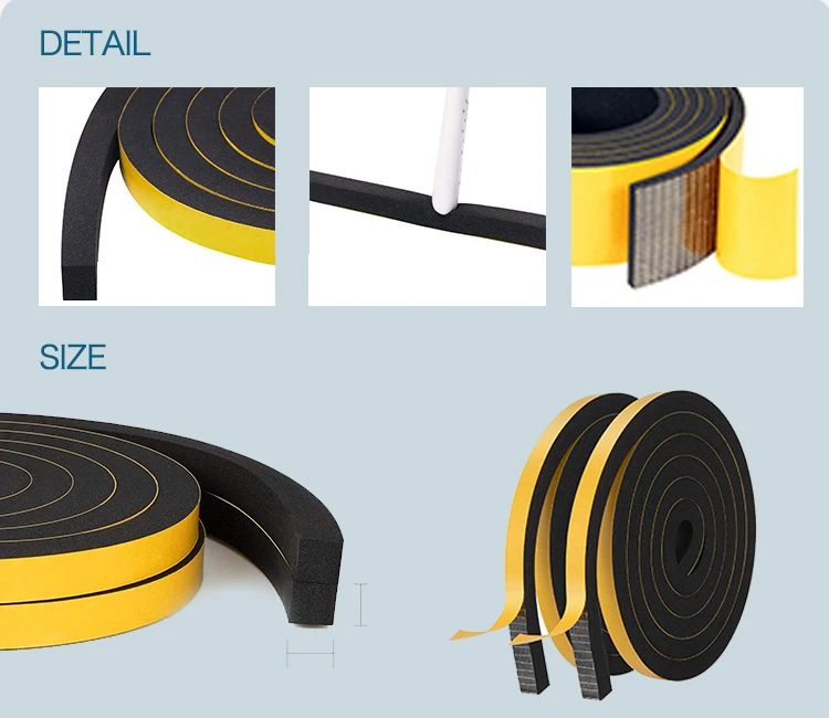 Joint Building Concrete Flexible Foam Expansion Tape