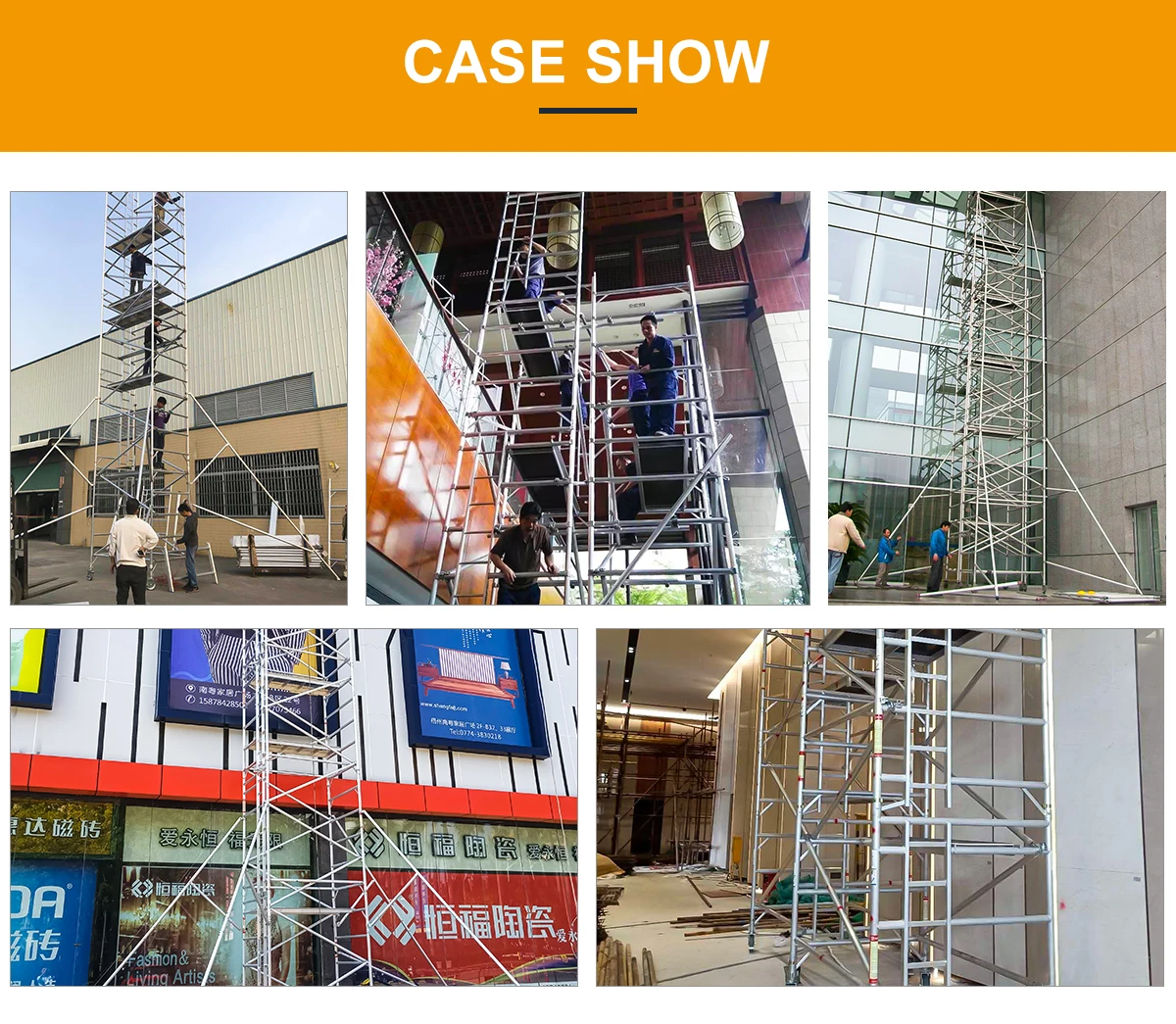 Aluminium Scaffolding - Durable and Adjustable Solutions