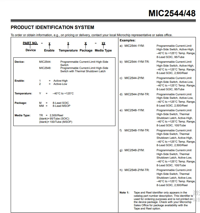 Mic2544-1ymm-tr库存电源开关ics-配电可编程限流单高端开关 - Buy Mic2544-1ymm-tr,电源开关ic,原 ...