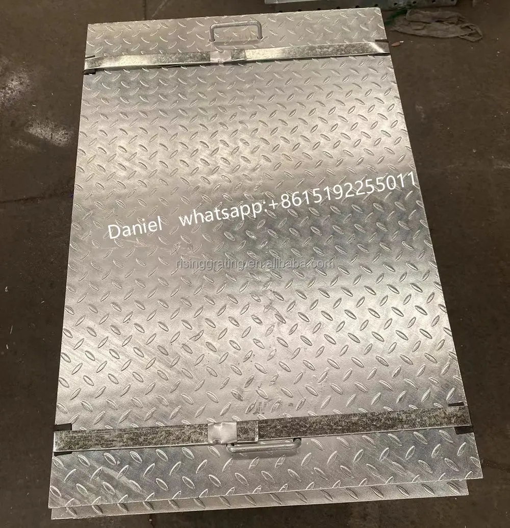 Chequered Plate Trench Covers - Durable & Versatile Solutions