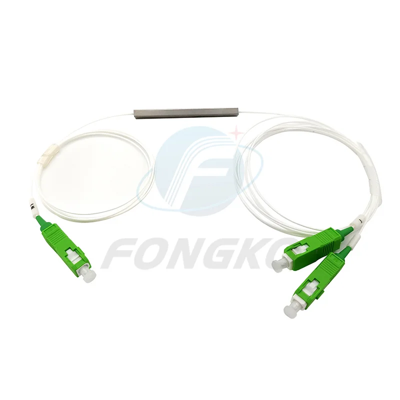 FONGKO Steel Tube Splitter For Home Wiring 1X2 0.9mm Simplex SC/APC PLC ...