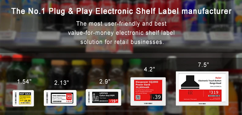 Yalatech Digital Signage And Displays Shelf Label Epaper Display ...