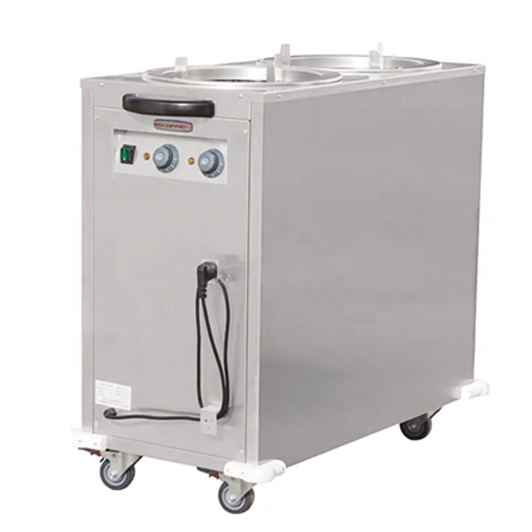 Commercial stainless steel kitchen equipment plate warming trolley with ...