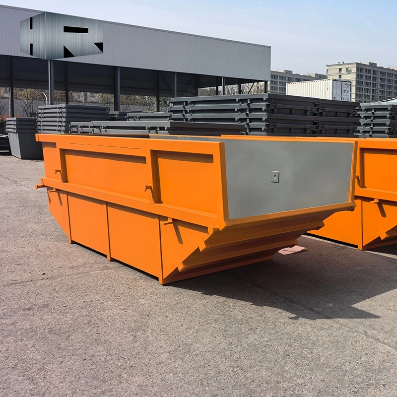 5 Yard Outdoor Metal Skip Bin for Waste Management Garbage Waste ...