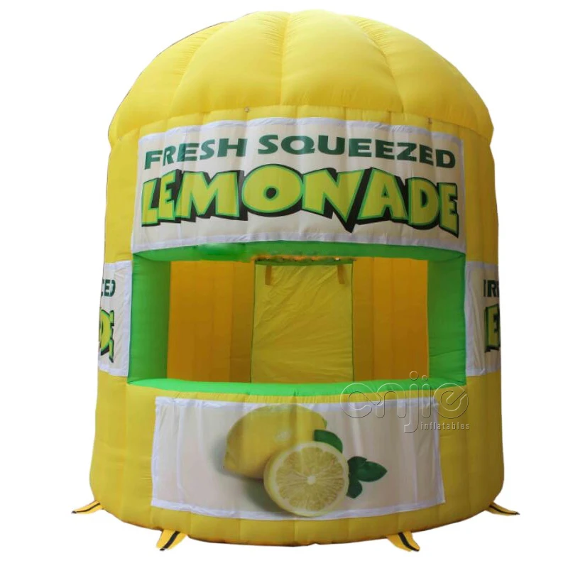 Inflatable Advertising Tent Lemon Pop Up Beach Tent Lemon Selling ...