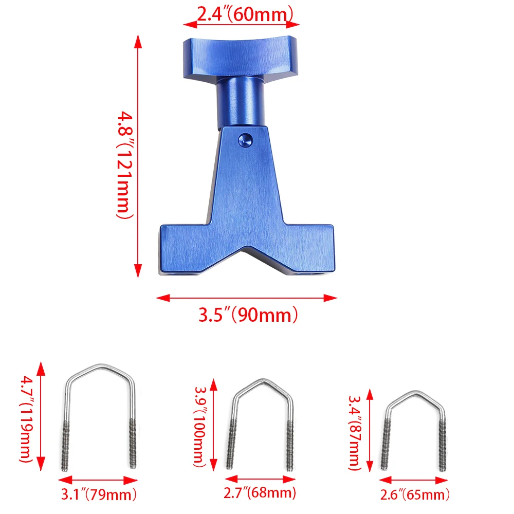High Lift Jack Mounting System For 2"-3" Tube,Adjustable Jack Tube ...