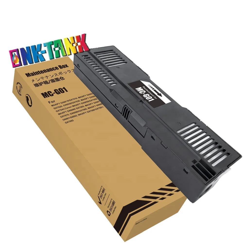 INK-TANK MC-G01 MC G01 Compatible Waste Maintenance Ink Box Cartridge ...