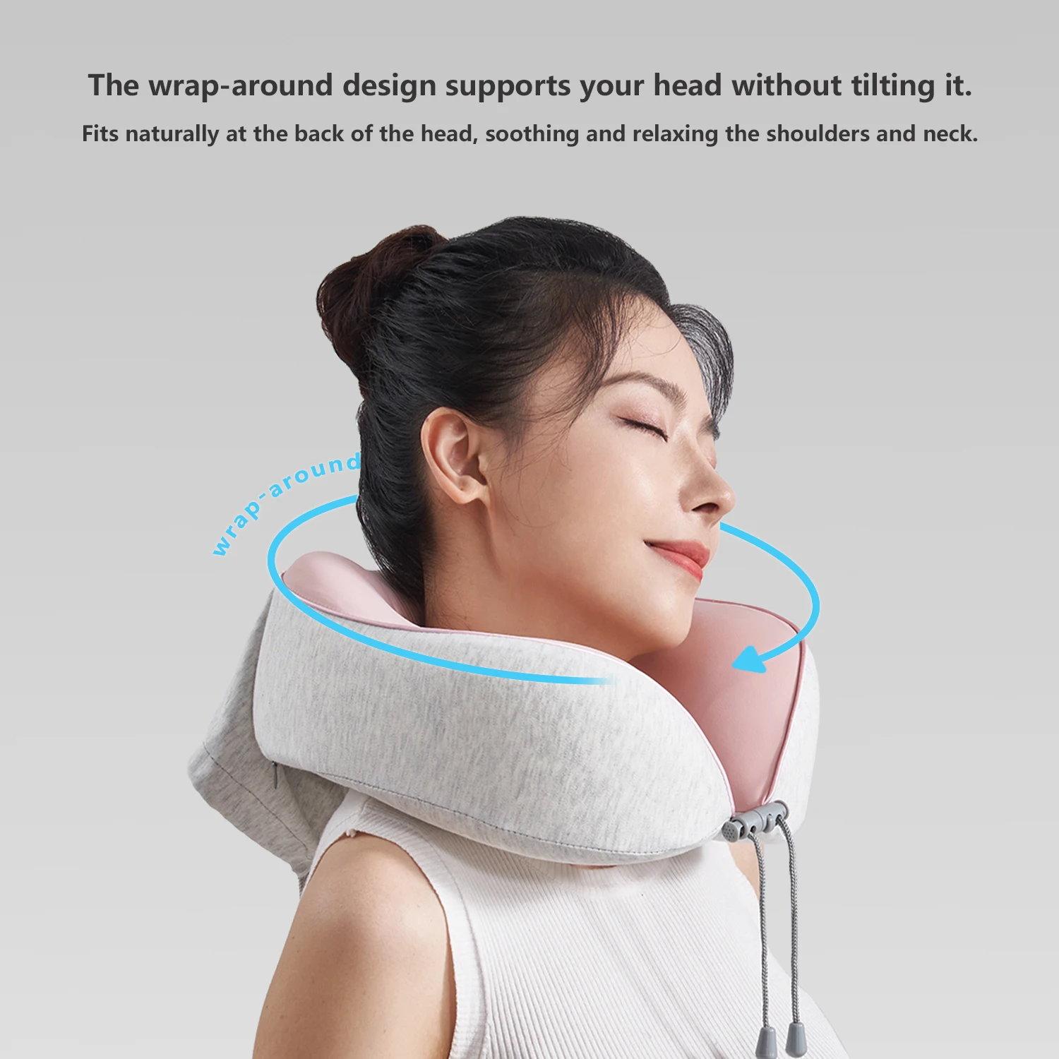 Saien Removable Cover Ergonomic Cervical Support Orthopedic Foam Neck ...