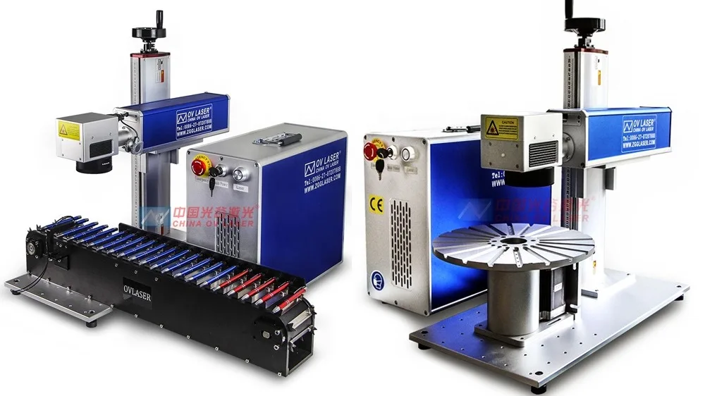 30w 50w 60w Fiber Laser Marking Machine For Steel Pen Laser 30w Metal ...