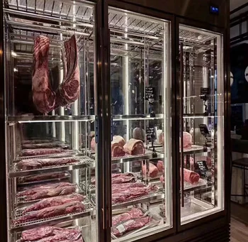 Steak Dry Agers / Meat Drying Display Refrigerator - Buy Meat Aging ...