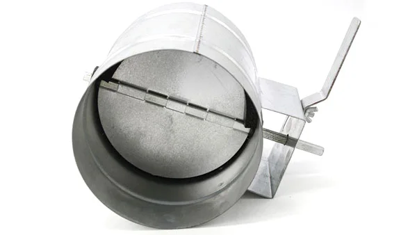Duct Shutter Air Volume Control Round Damper Blade For Hvac Accessories ...