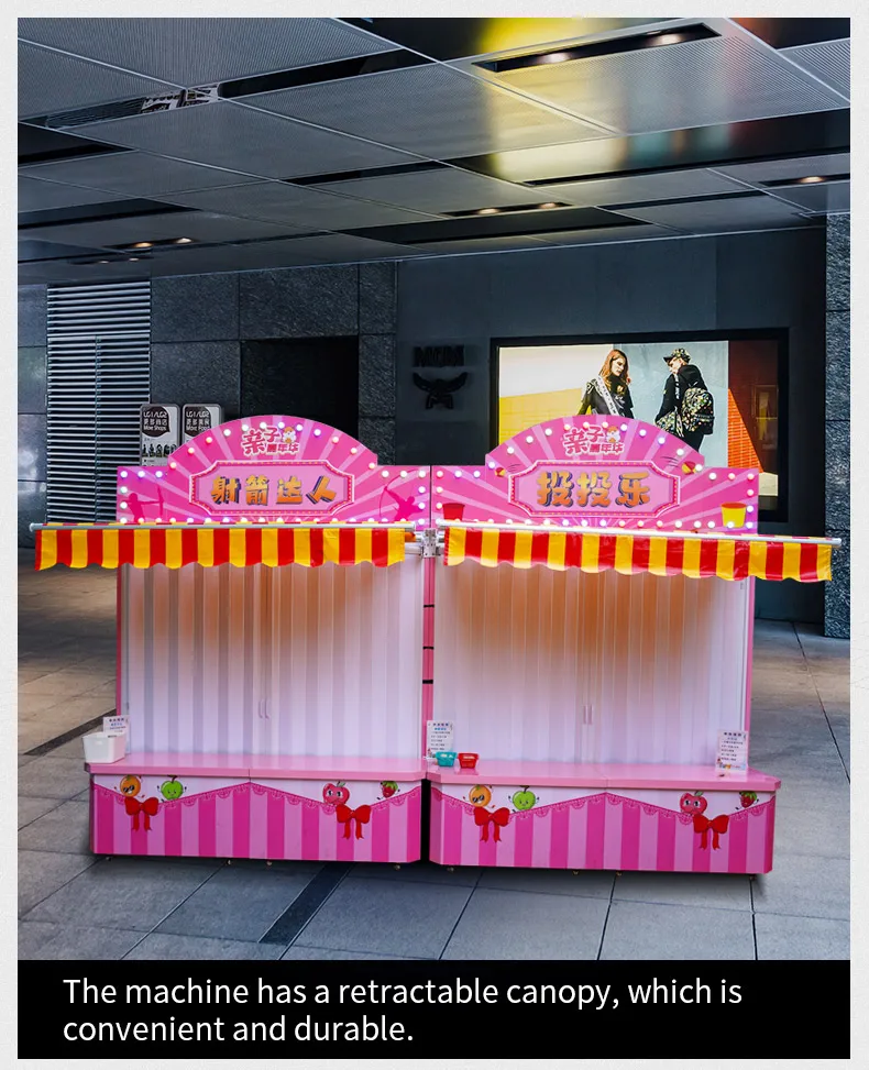 Hot Selling Dart Shooting Booth Game Earn Money Indoor Outdoor Sandbag ...