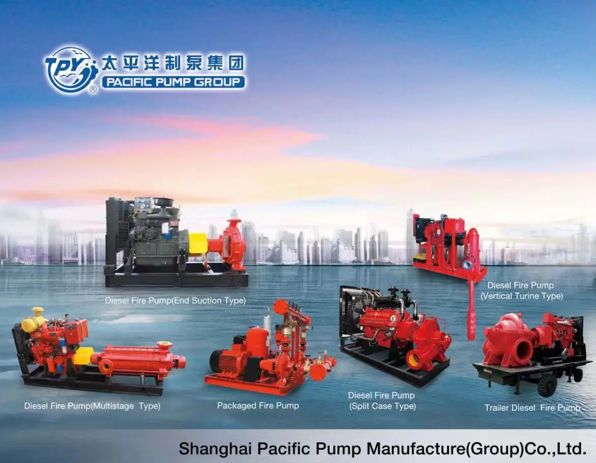 500 750 1000 1500 2000 Gpm Dj Series Listed Diesel Fire Pump And Jockey Pump Diesel Engine Fire ...