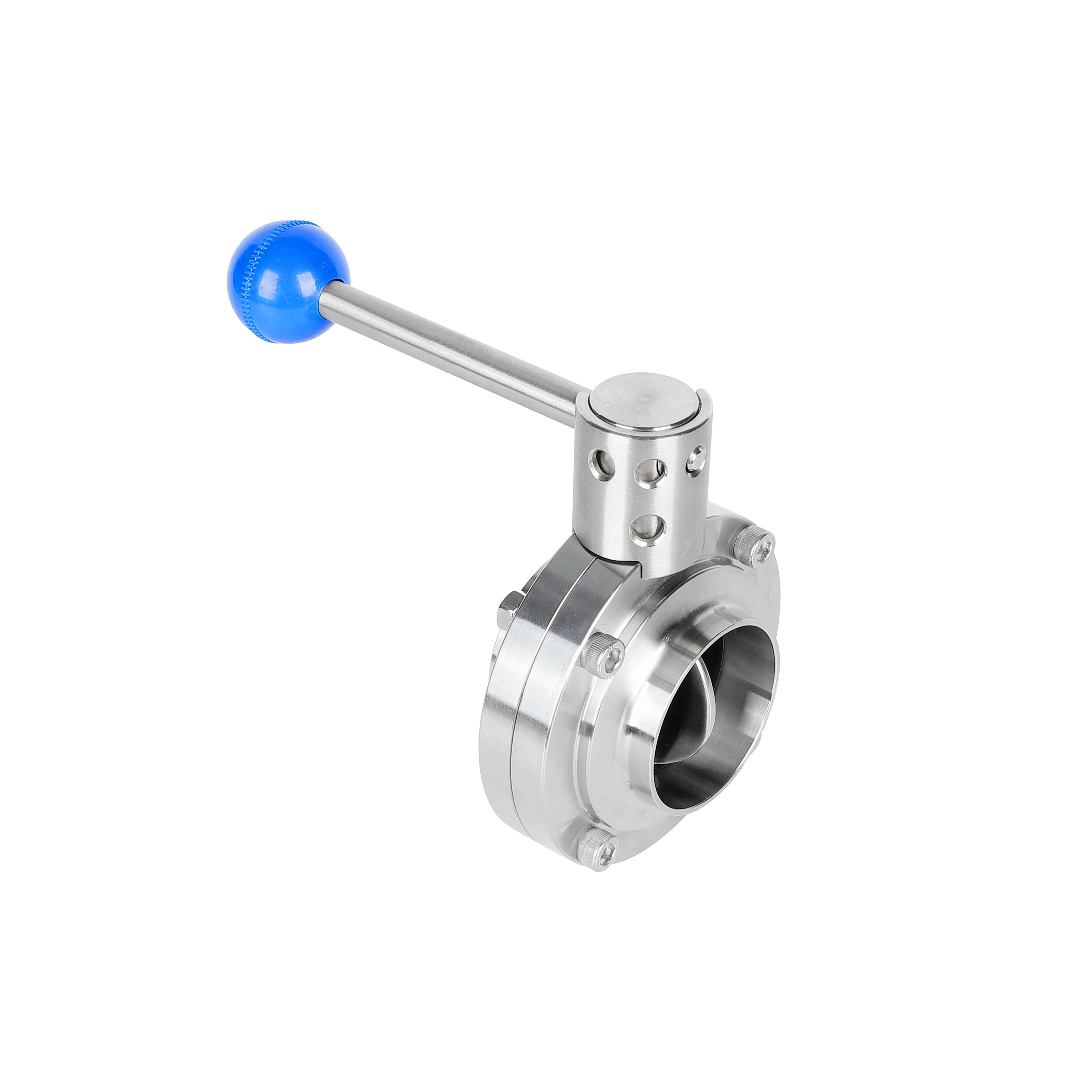 Butterfly Valve Weld Connection Stainless Steel Butt Welding Butterfly ...