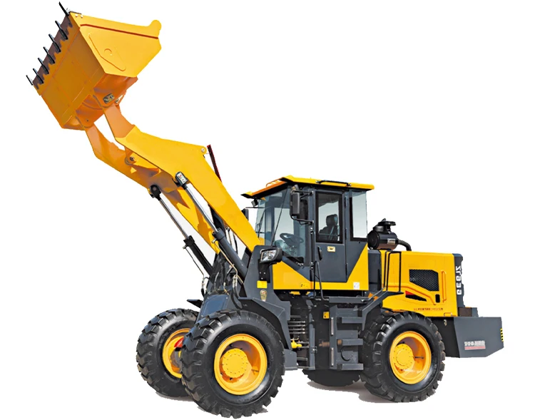 Zl938 Wheel Loader 4x4 Diesel Perkins Skid Steer Loader Red Mini ...