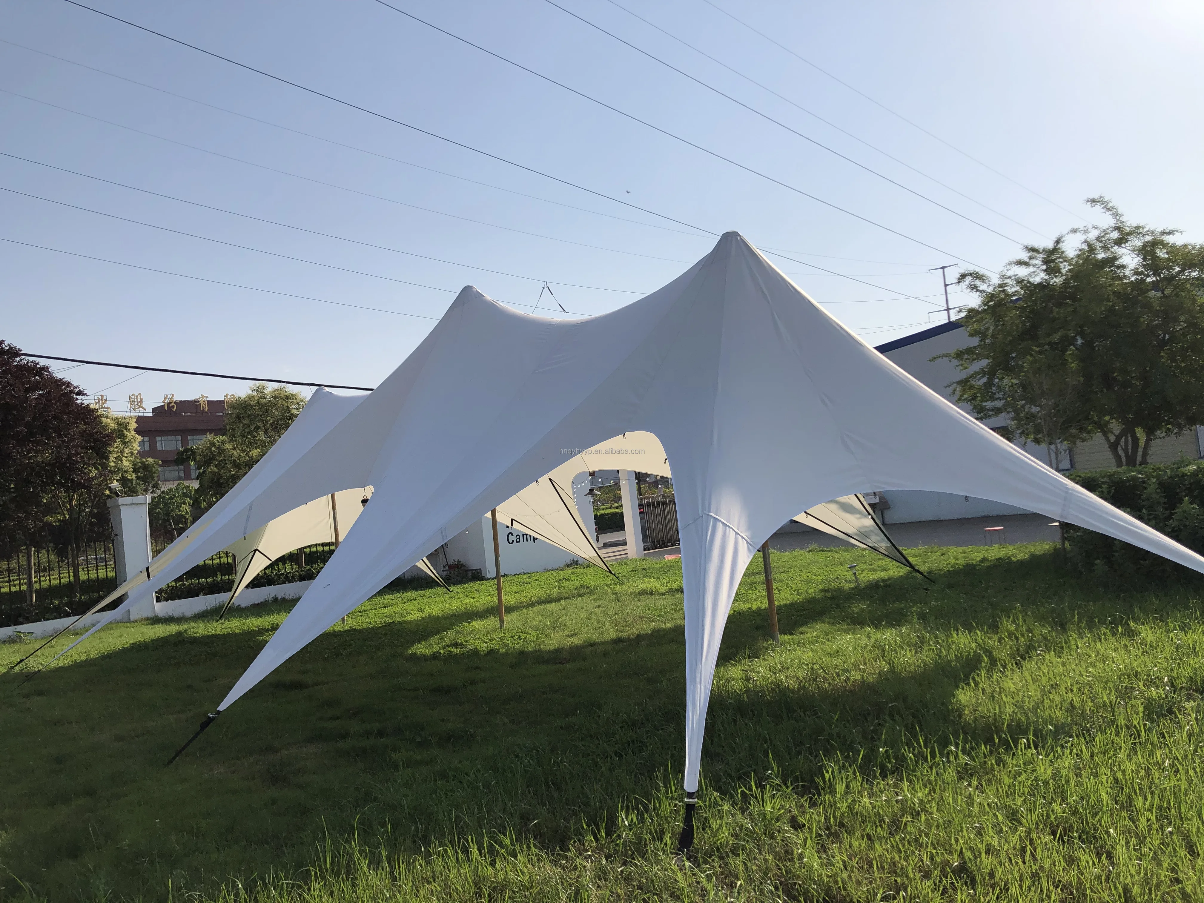Extra Large Glamping Outdoor Tent Tarp Garden Wedding Party Sunshade ...