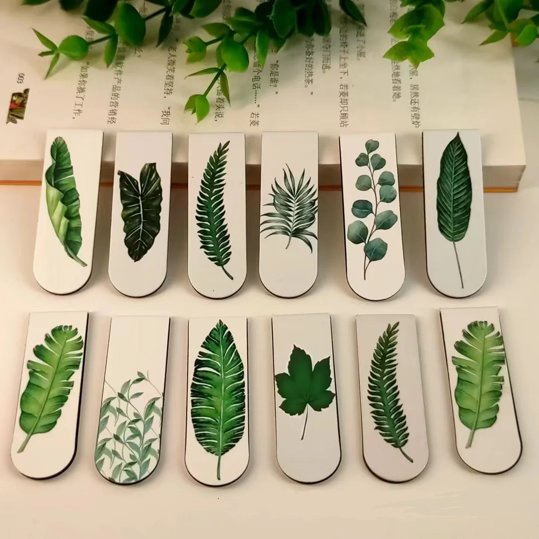 Customized magnet paper clip / folding magnet bookmark for gift ...