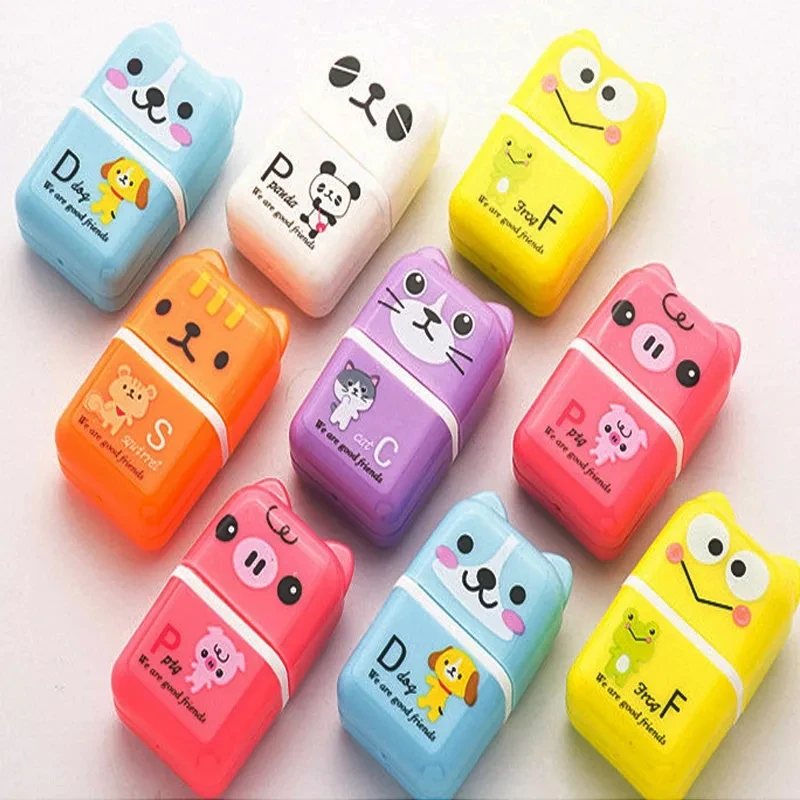 Soododo Stationery Set Decal Removal Eraser Wheel Rubber Eraser Pencil ...