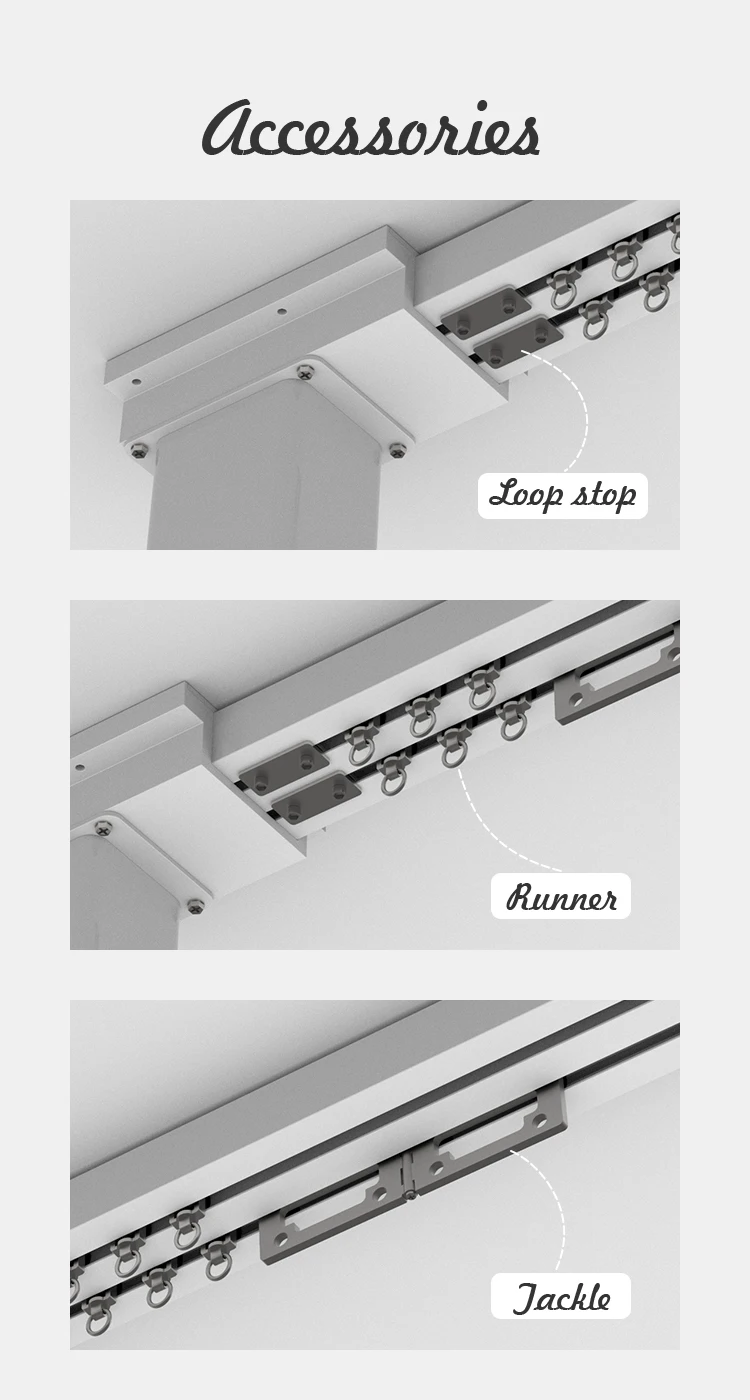 SNNICA Motorized Stage Curtain - Heavy Duty & All-season