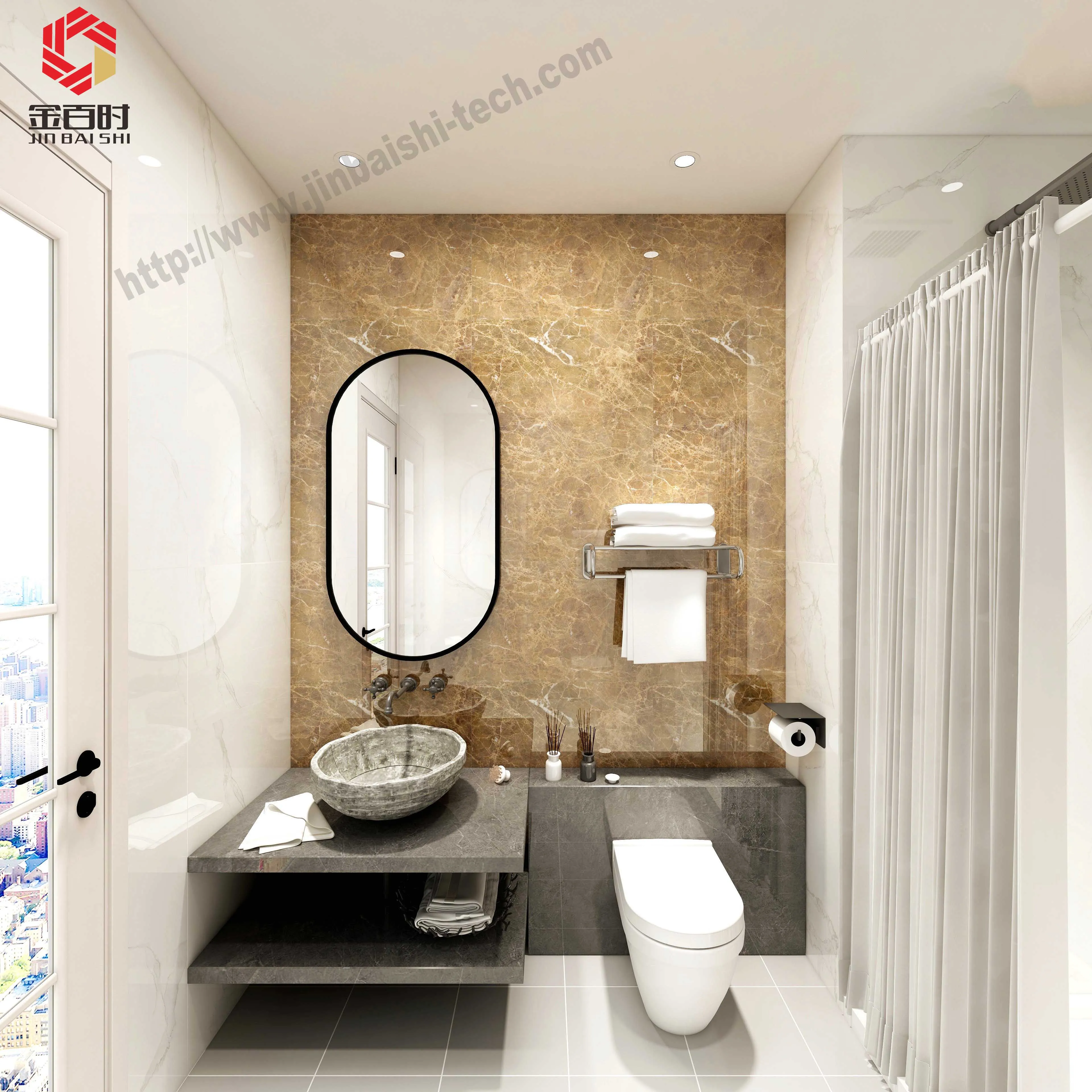Customized New Prefab Bathroom Unit for the Hotel| Alibaba.com