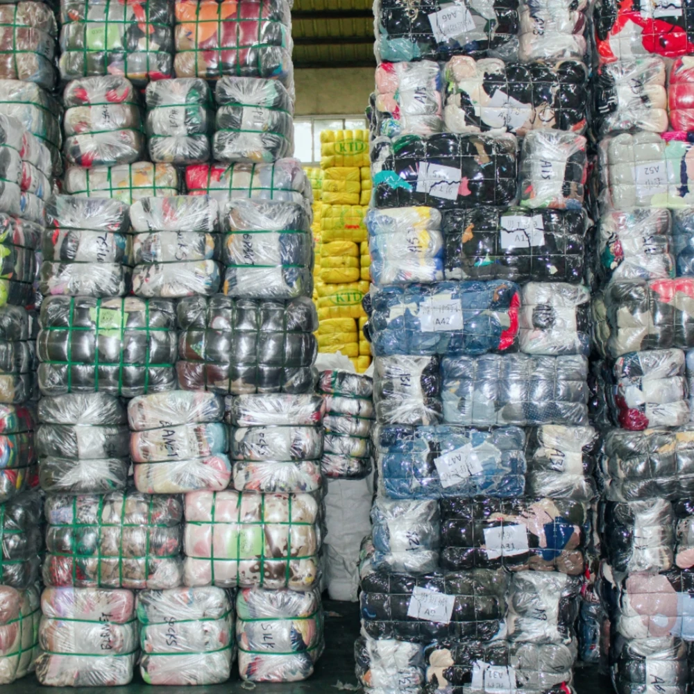 Print Winter Second Hand Thick Scarf Warm Mixed Second Hand Clothing ...