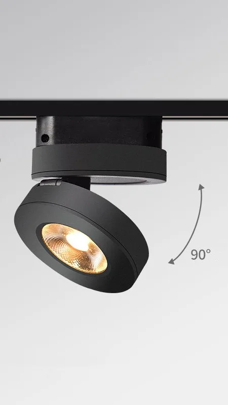 2023 Modern Adjustable Spot Round Led Track Lighting For Shop - Buy ...