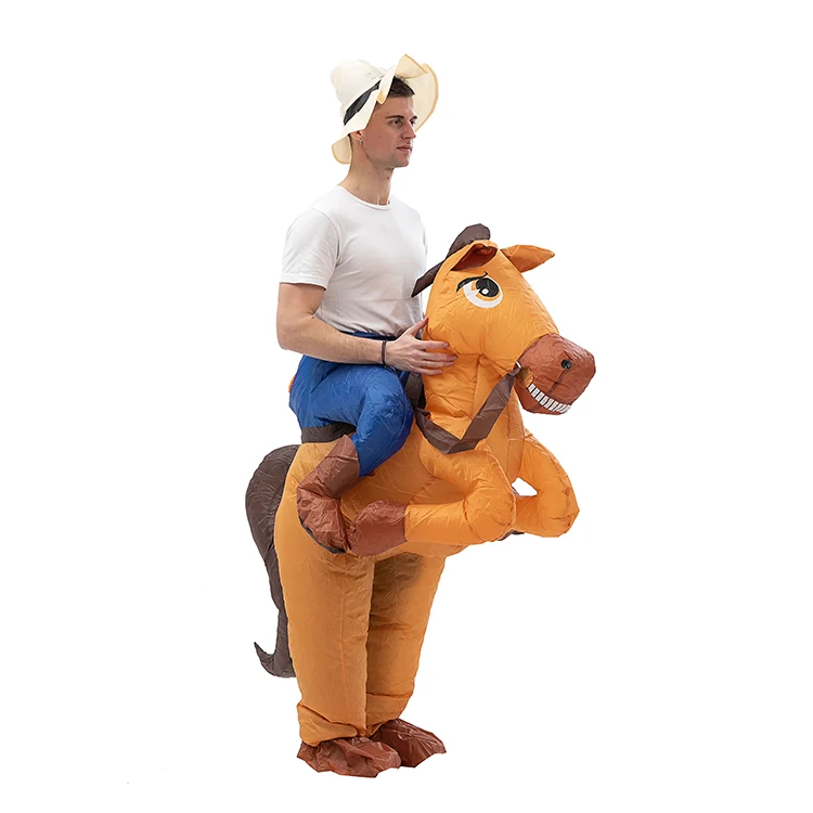 Mascot Costumes Halloween Cosplay Party Ride On Costume Blow Up Suit ...