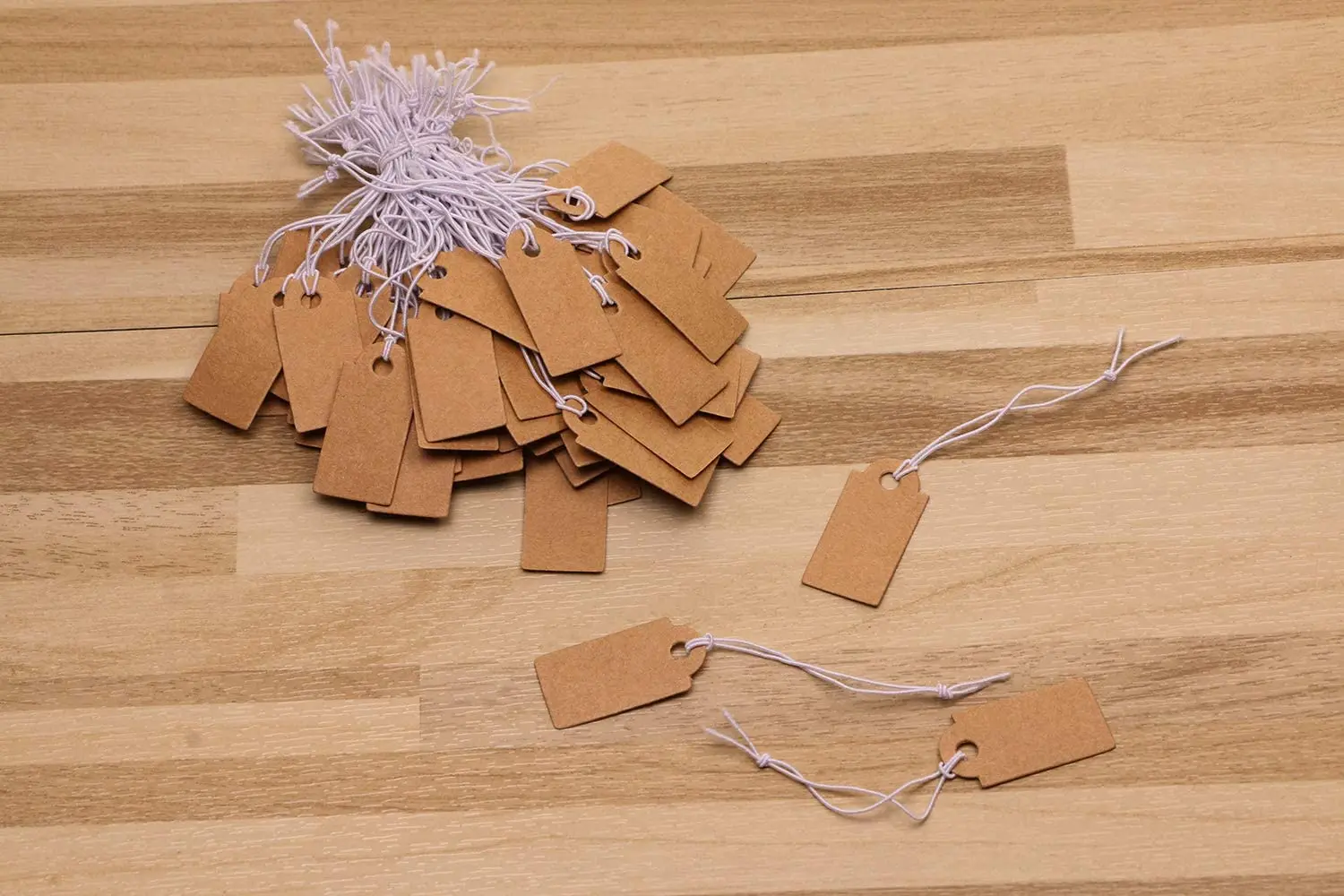 Small Blank Writable Paper Price Marking Tags Label Gift Clothing ...