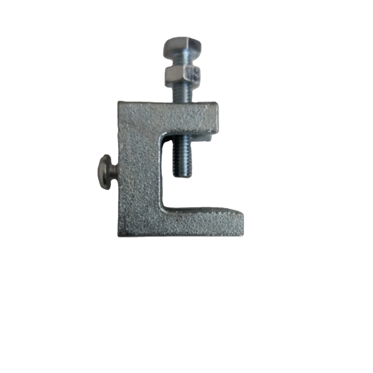 Galvanized ductile iron screw beam clamp C-type pipe clamp fittings ...