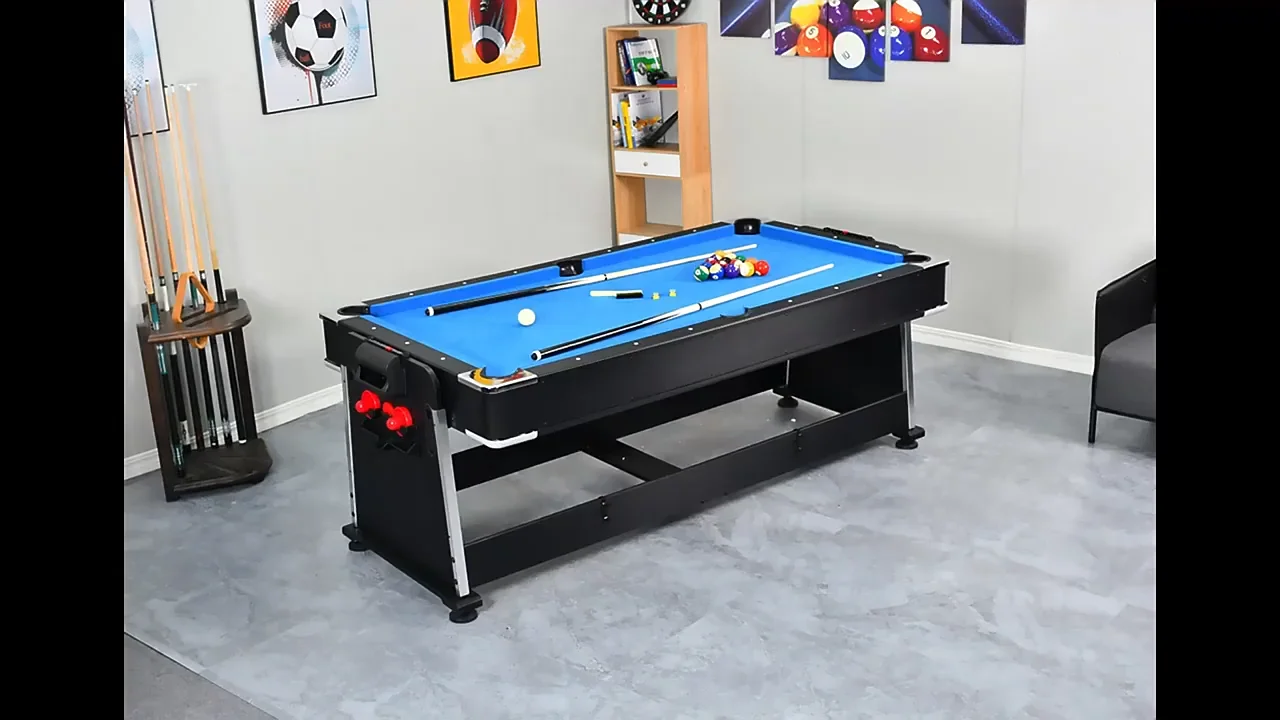 Multi Functional Snooker Billiard 4 In 1 Pool Table - Buy Pool Table ...