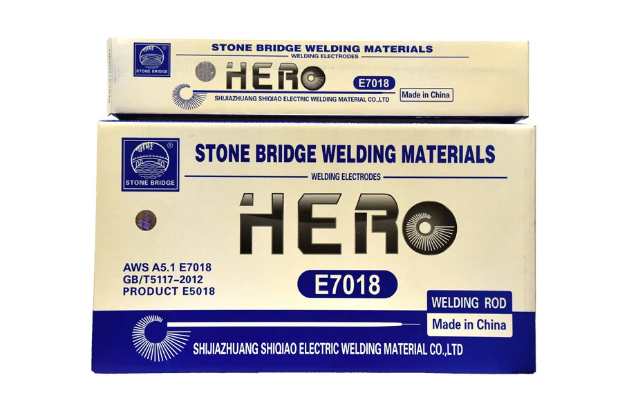 Wholesale Factory Direct Supply Stone Bridge Hero Brand Welding Electrode E6013 Welding Rod 2 ...