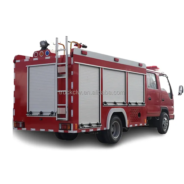 1suzu Fire Fighting Tankers 5000l Ladder Tank Pumper Max Red Diesel ...