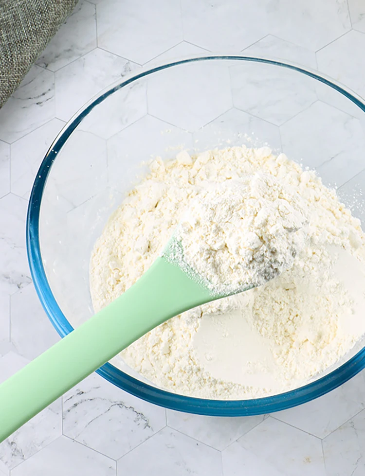 Double Headed Spoon And Spatula Cake Scraper Silicone Baking Sprinkle ...