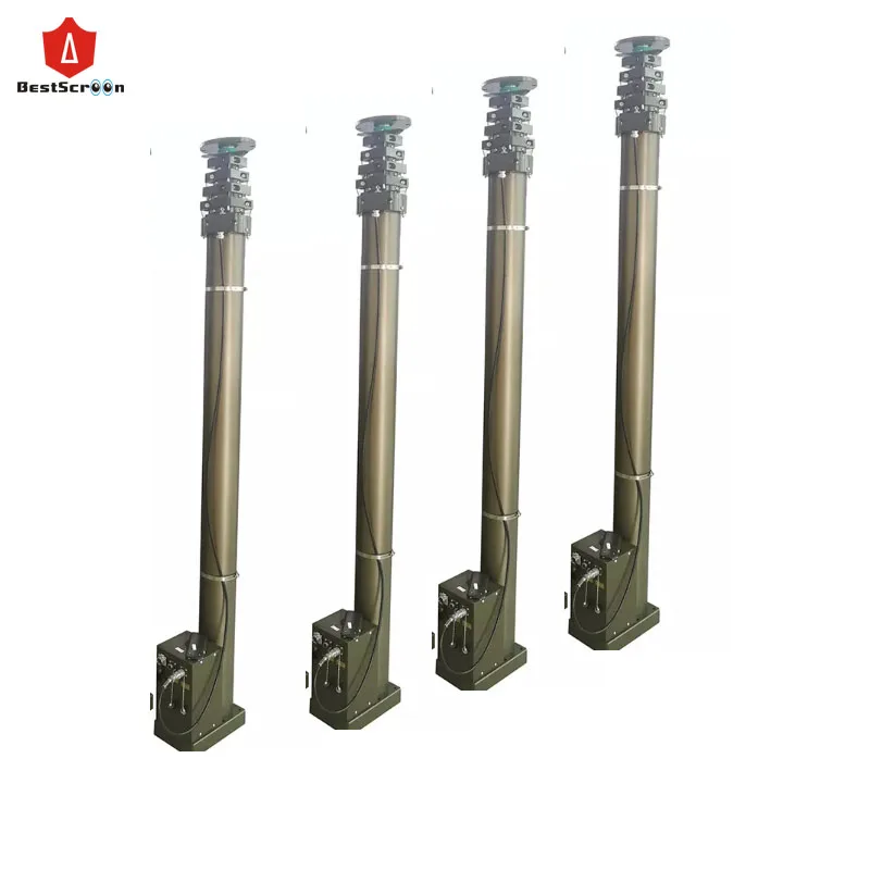 15m Electric Motor Telescopic Mast - Bestscreen BSM-DD-1500