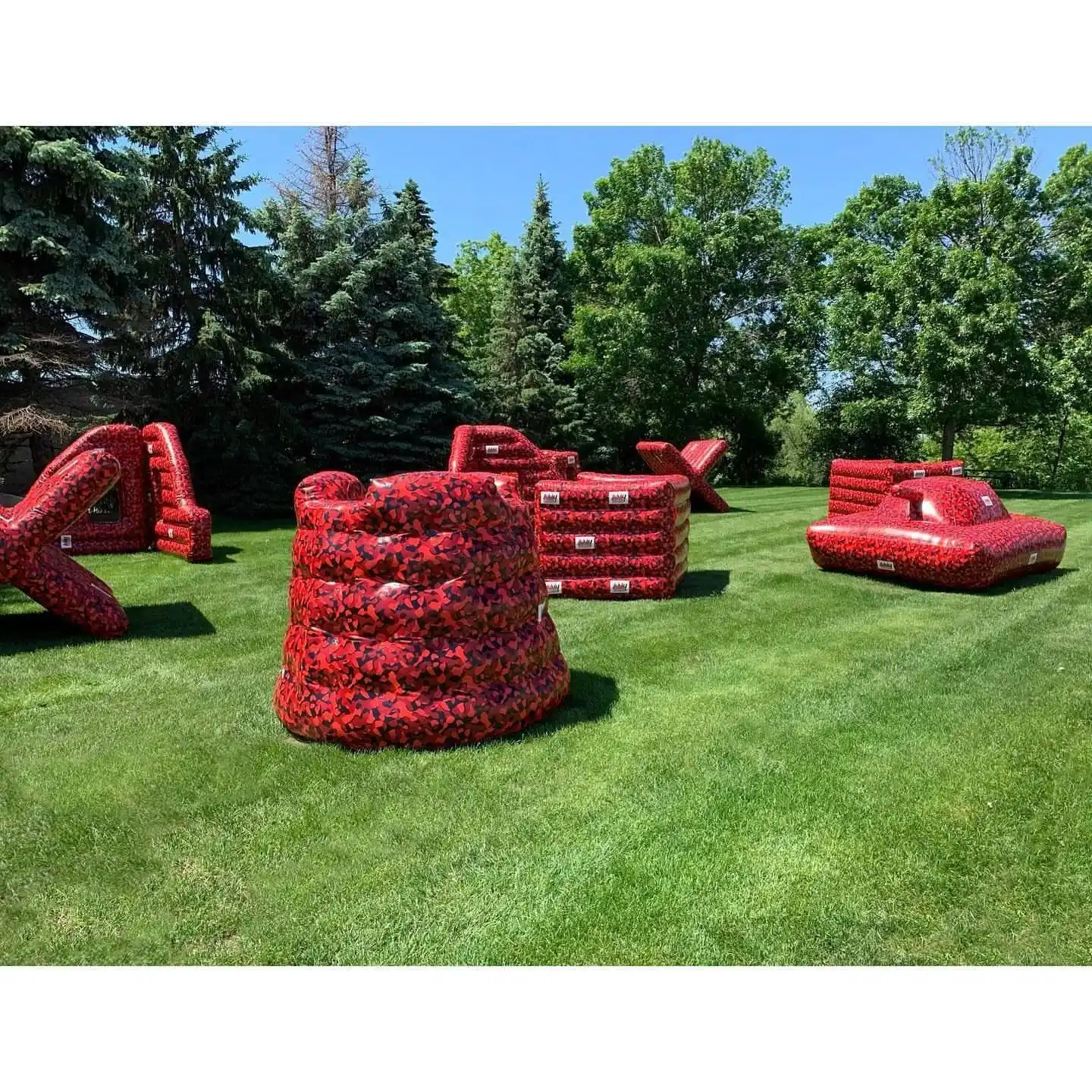 Inflatable Paintball Arena Barricades - Xinyue Quality