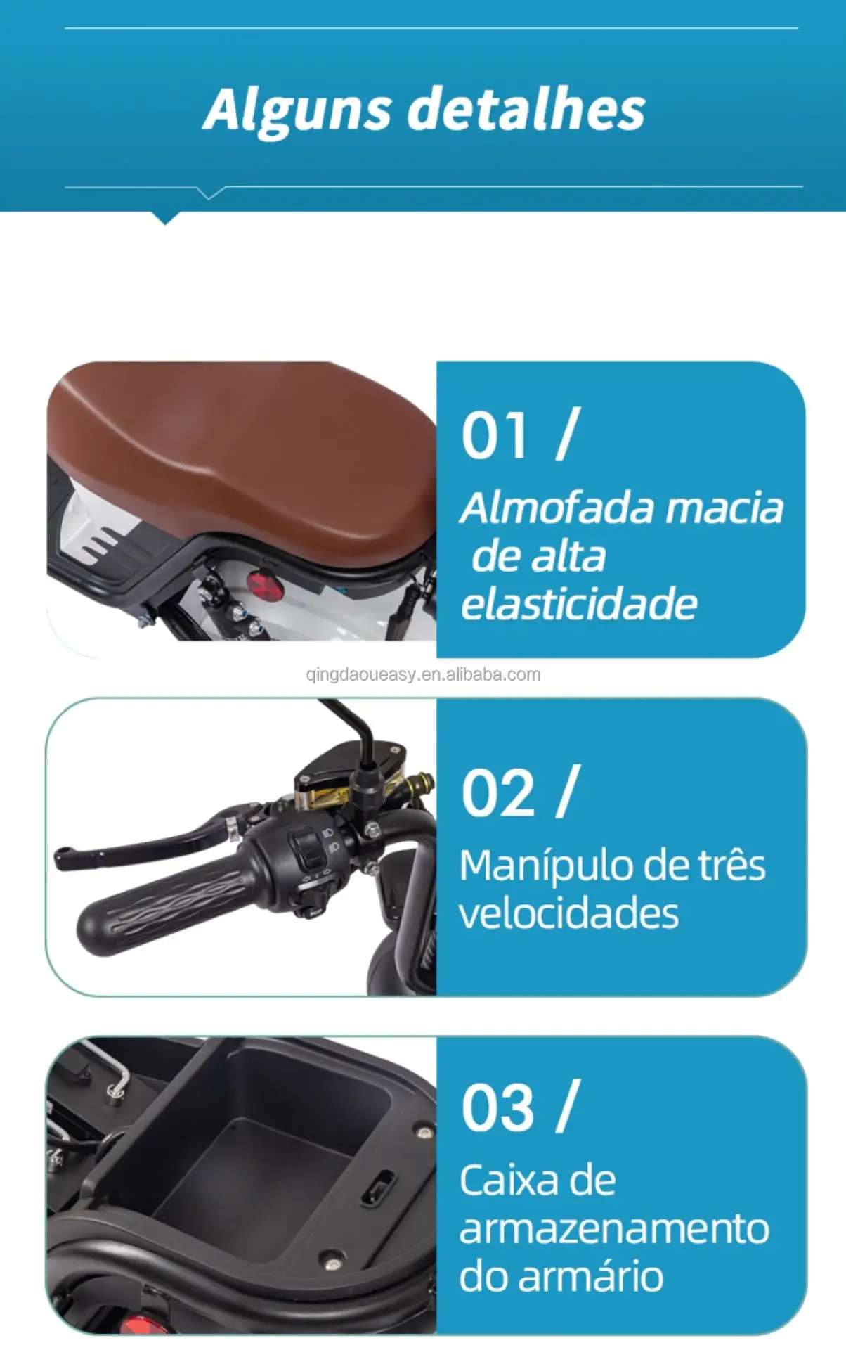 Brazilian Citycoco X9 Model Electric Scooter Hot Selling 1.3M Wheelbase ...