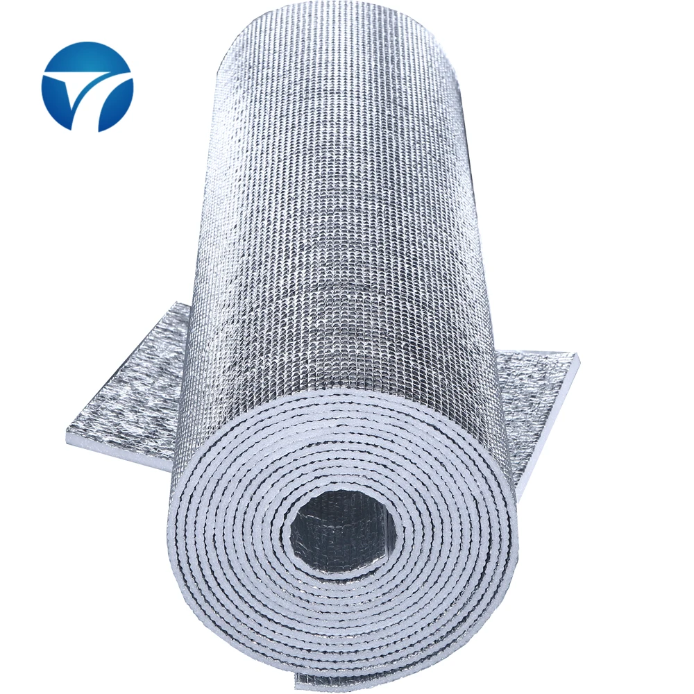 Reflective Foil Insulation Spiral Duct Pipe Wrap Foam Core - Buy Reflective Foil Insulation epe ...