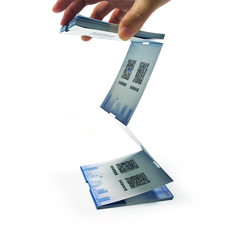 Fanfold Thermal Printable RFID Paper Ticket Thermal Name Badges for ...