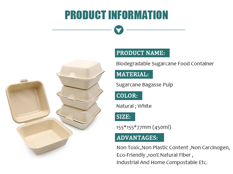 MEMEDA Eco-Friendly Disposable Biodegradable 3 Compartment Heavy Duty ...