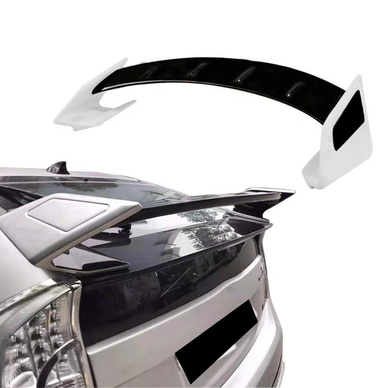 Car Big Rear Spoiler For 2009-2015 Toyota Prius Modified Spray Paint ...