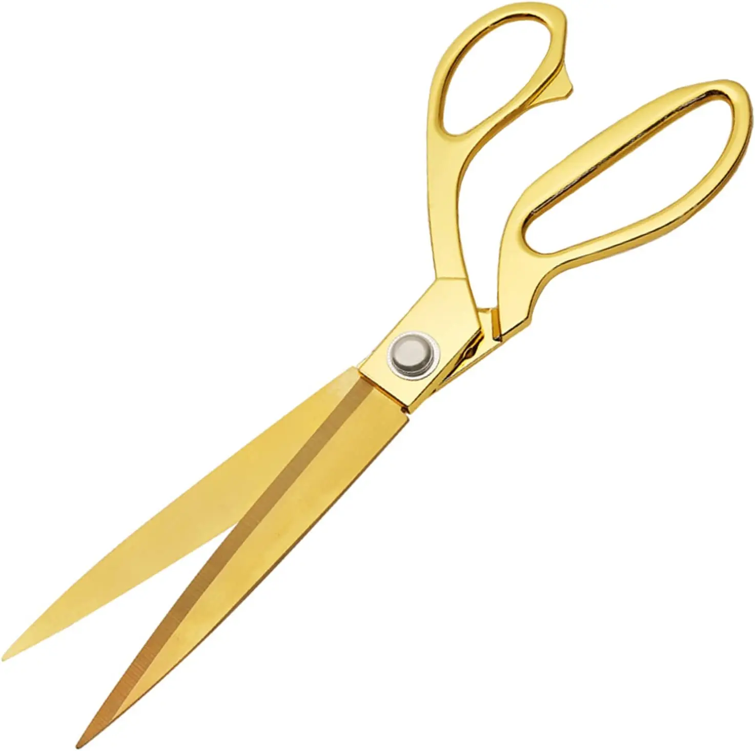 Heavy Duty Gold Titanium Coating Sewing Scissors Stainless Steel Fabric ...