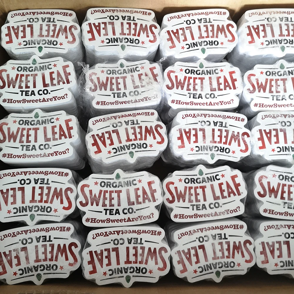 Weatherproof Business Package Label Custom Stickers Logo Printing ...