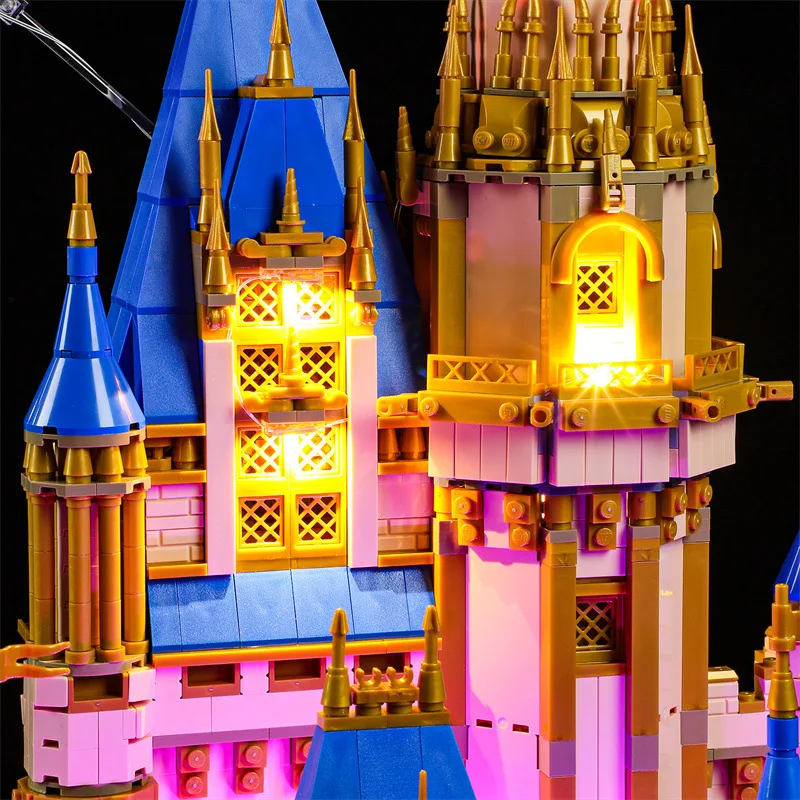 43222 Classic Cinderella Castle Amusement Park Girl Decoration Assembly ...